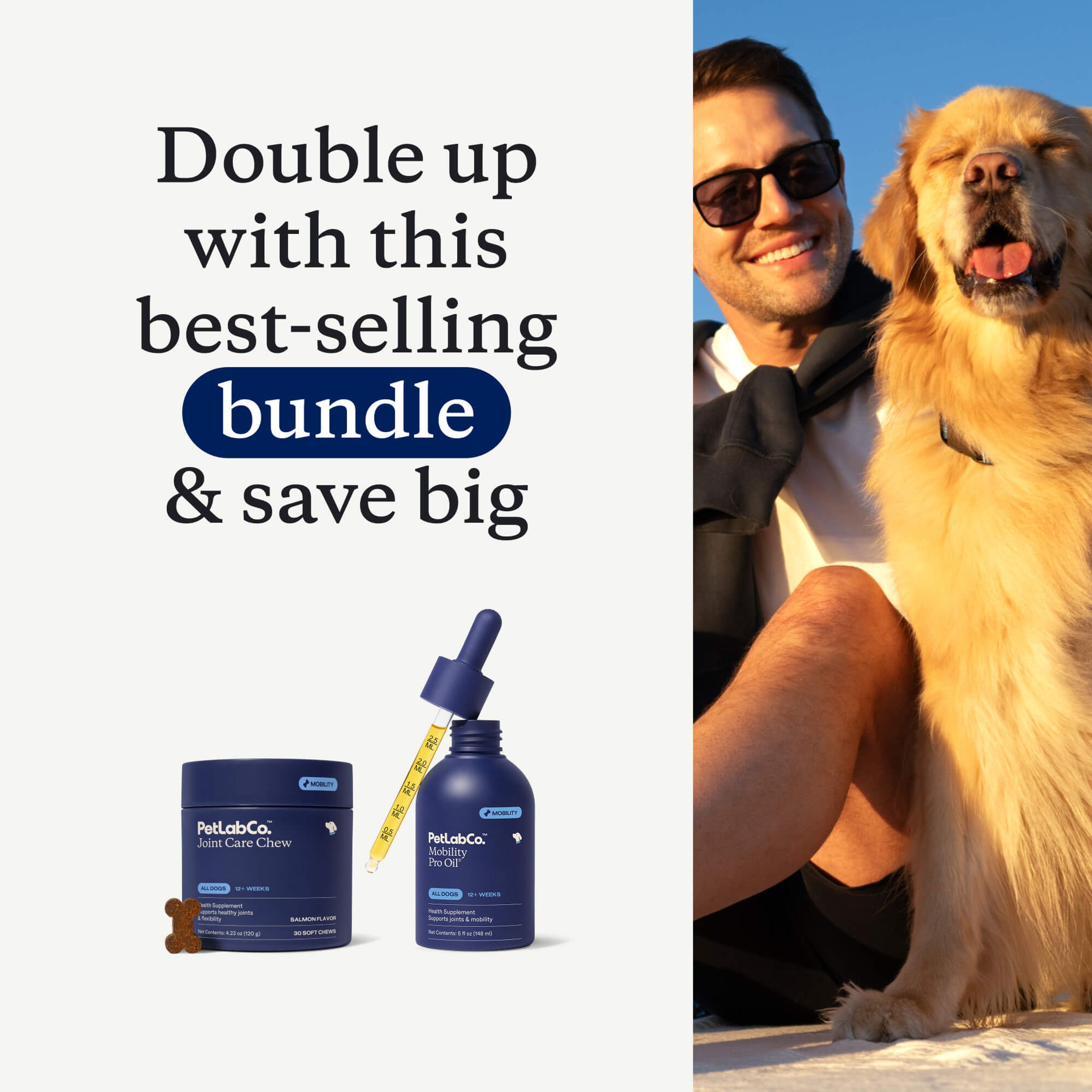 Mobility Bundle | Dog Joint & Mobility Supplements | PetLabCo.