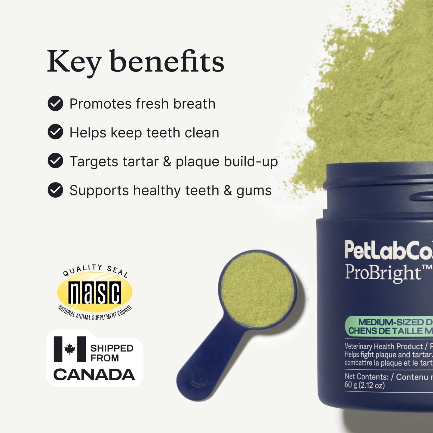 ProBright™ Dog Teeth Cleaning Powder – Easy, At-Home Dog Teeth Cleaning ...
