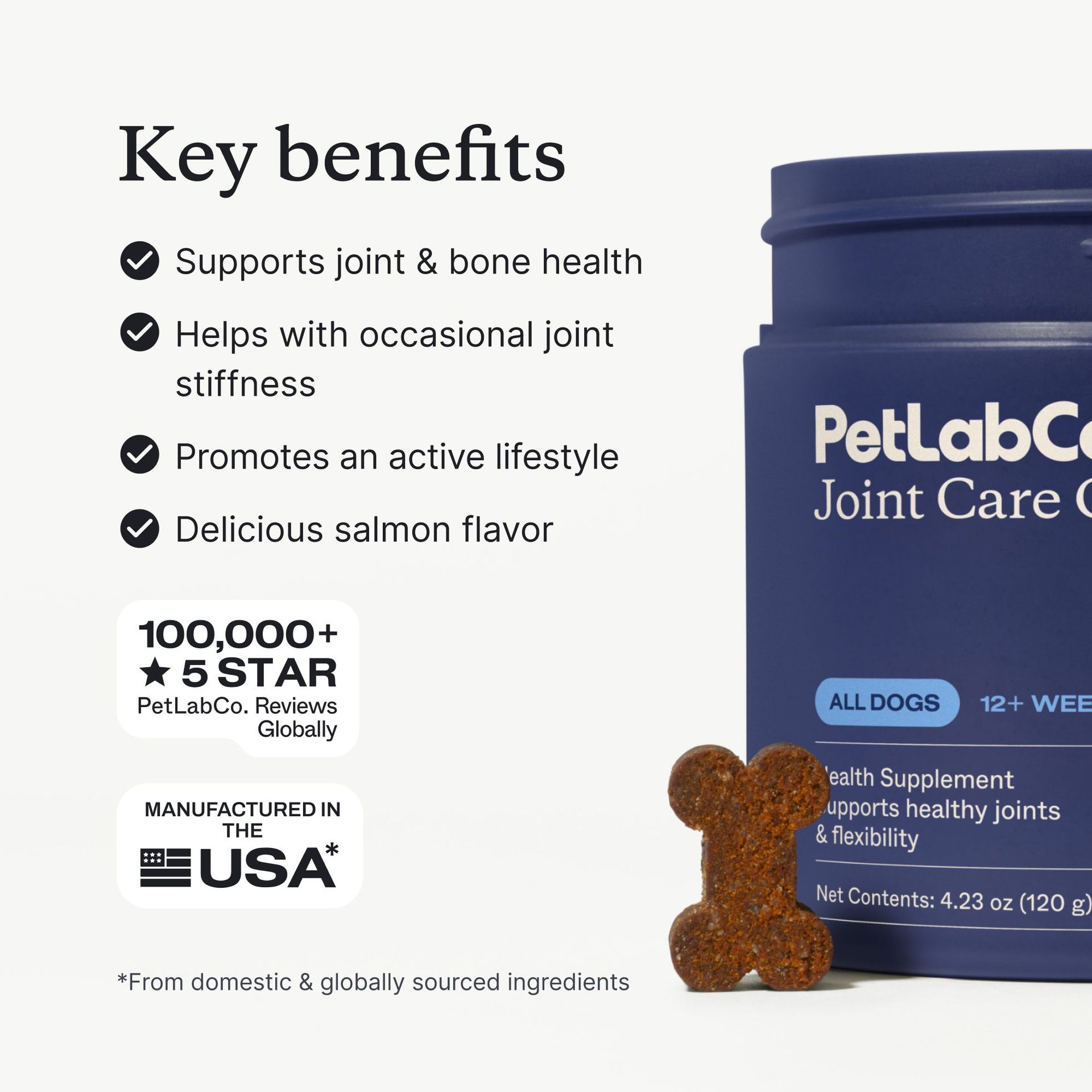 Joint Care Chews For Dogs | Joint & Mobility Support | PetLabCo.