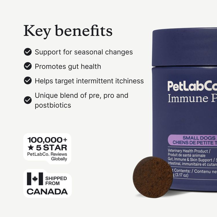 PetLabCo. Immune Probiotic + – Dog Probiotics for Seasonal Changes