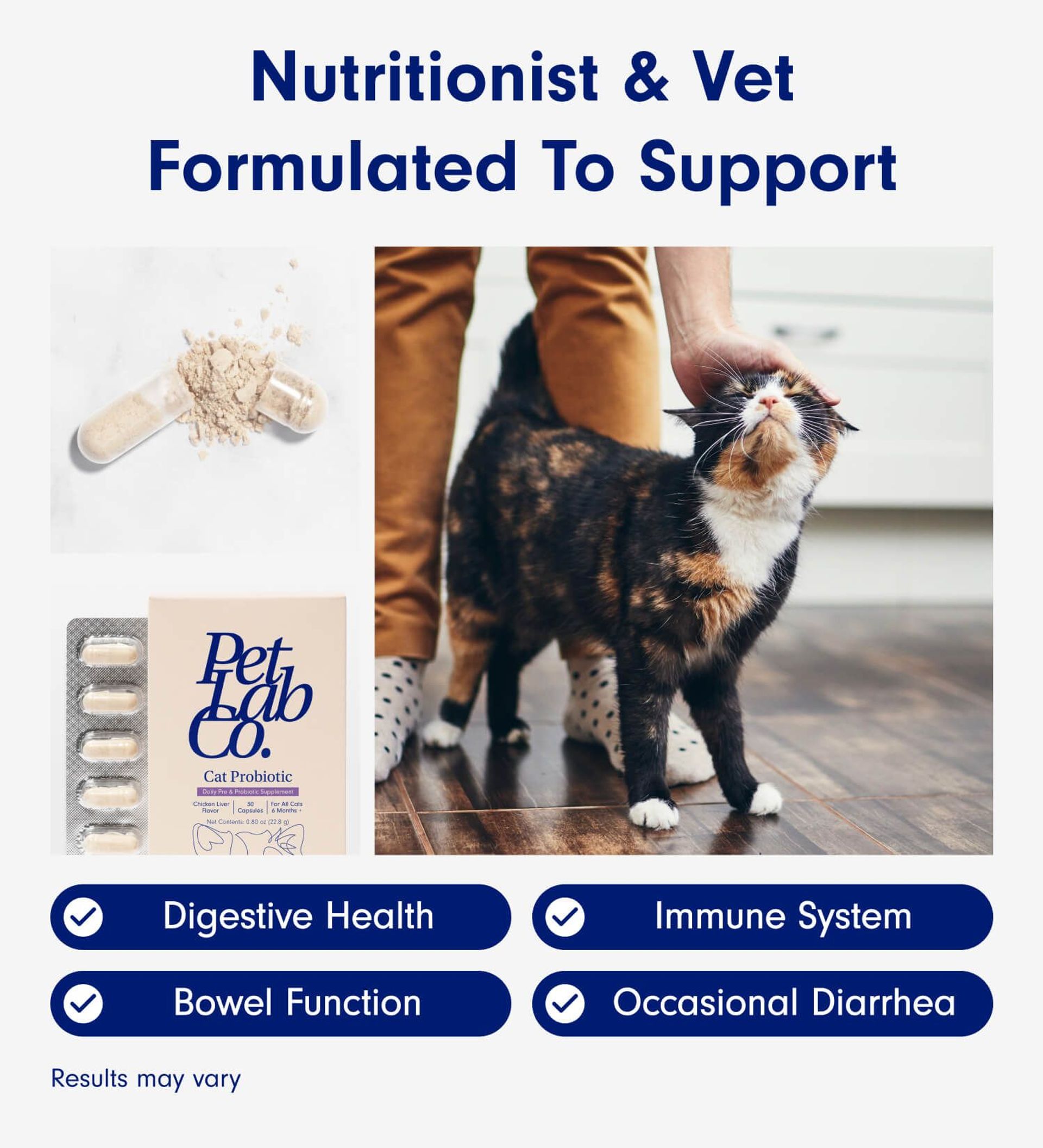PetLab Co. Probiotics for Cats – Digestive & Gut Health Support