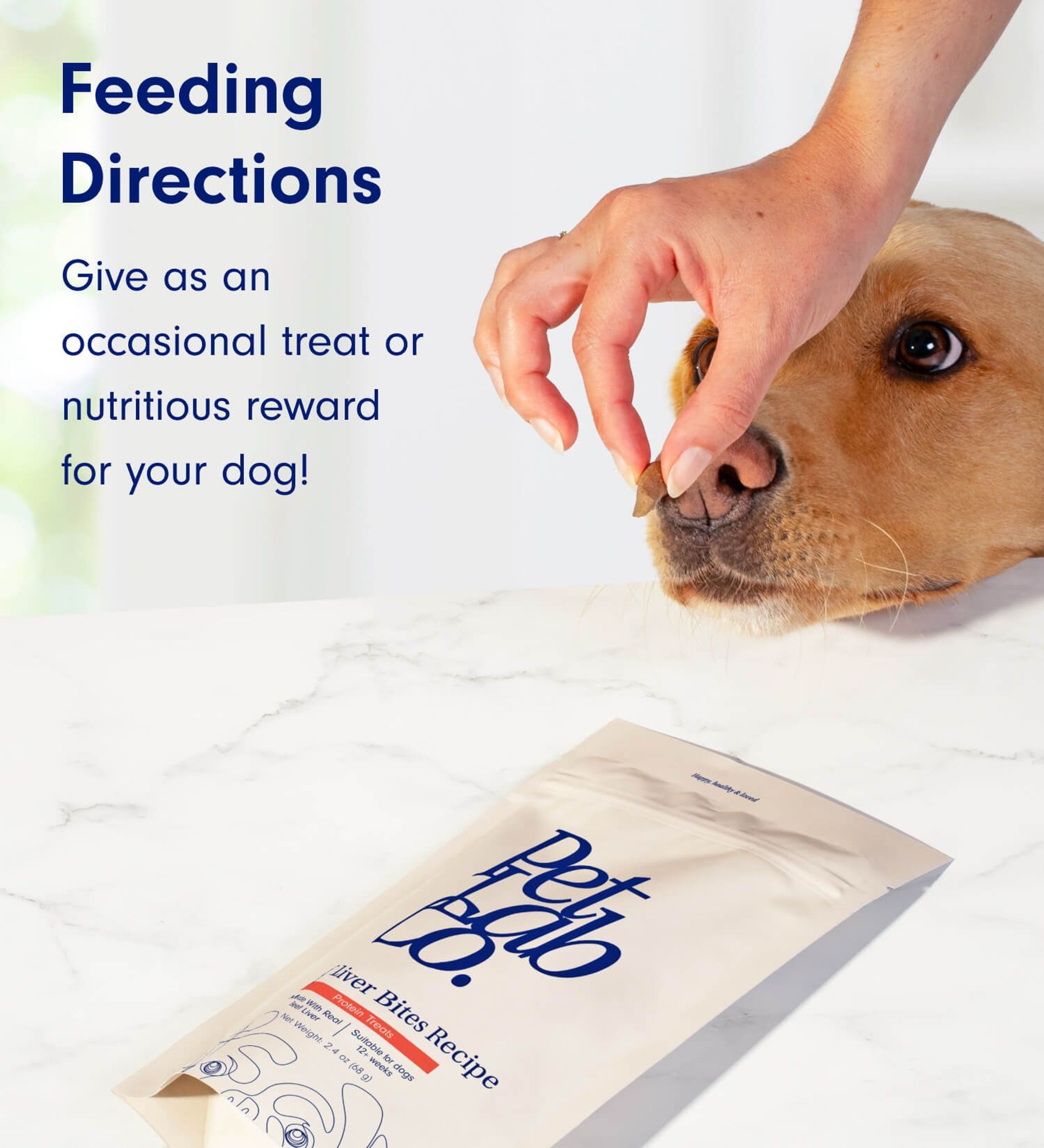 Freeze Dried Beef Liver Bites | Nutritious Dog Treats | PetLab Co.