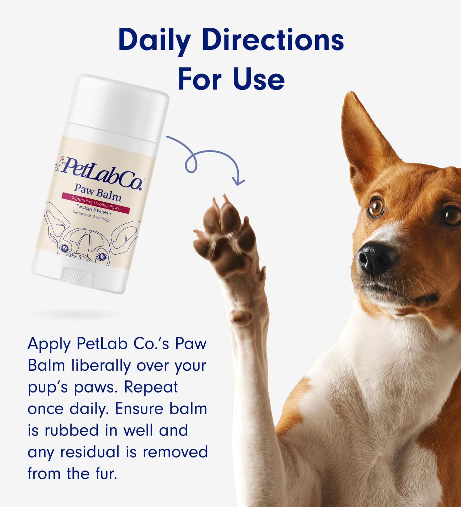 PetLab Co. Dog Paw Balm – Moisturizing Stick for Dry Paws