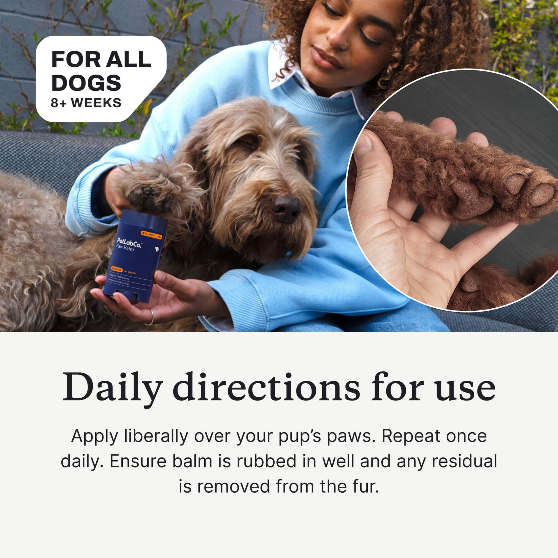 PetLabCo. Dog Paw Balm – Moisturizing Stick for Dry Paws