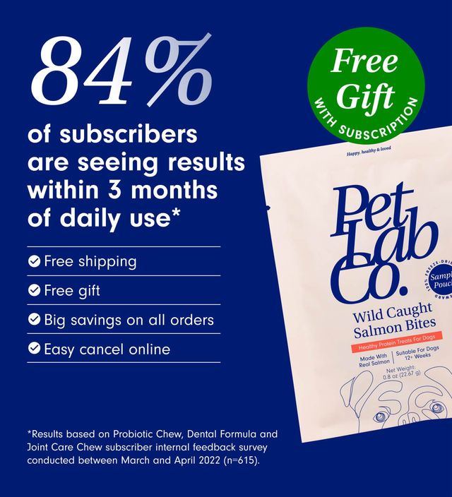 PetLab Co. Allergy & Immune Chews – Dog Probiotics for Seasonal Allergies