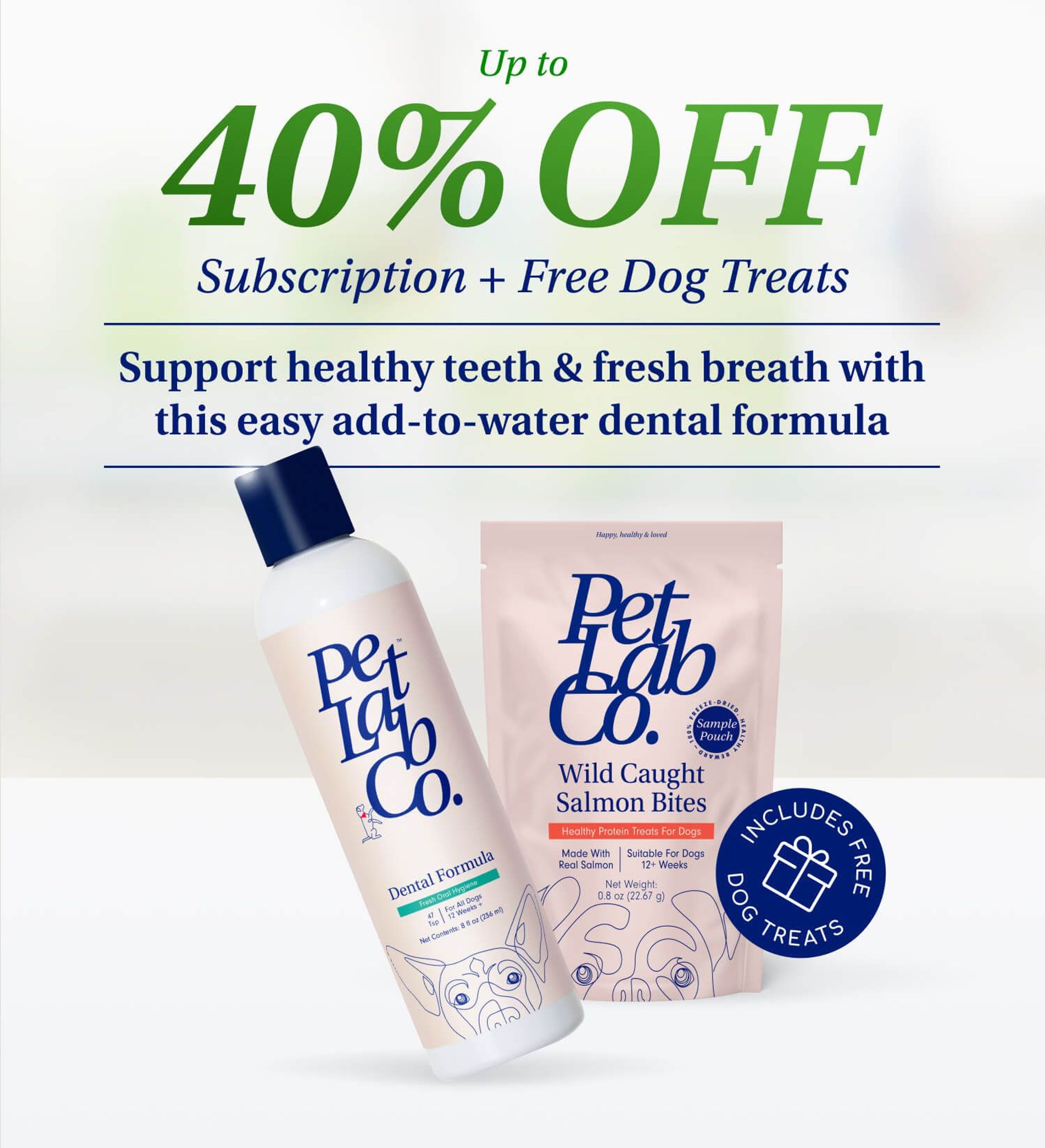 Dog Dental Formula – Daily Teeth Cleaner & Rinse | PetLab Co.