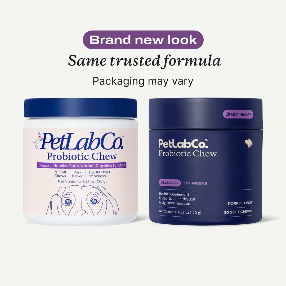 PetLabCo. Probiotics for Dogs – Soft Chews for Gut Health