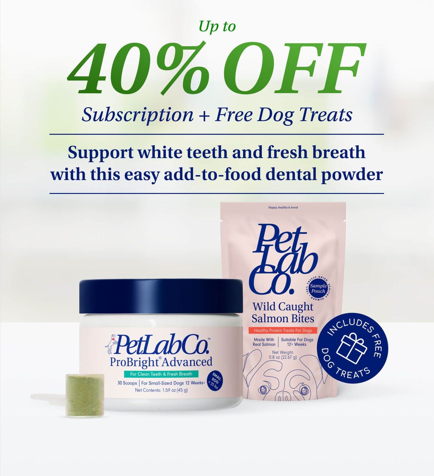 PetLab Co. ProBright Advanced – Probiotic Dog Dental Powder