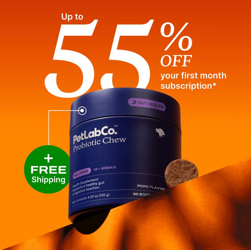 PetLabCo. Probiotics for Dogs – Soft Chews for Gut Health
